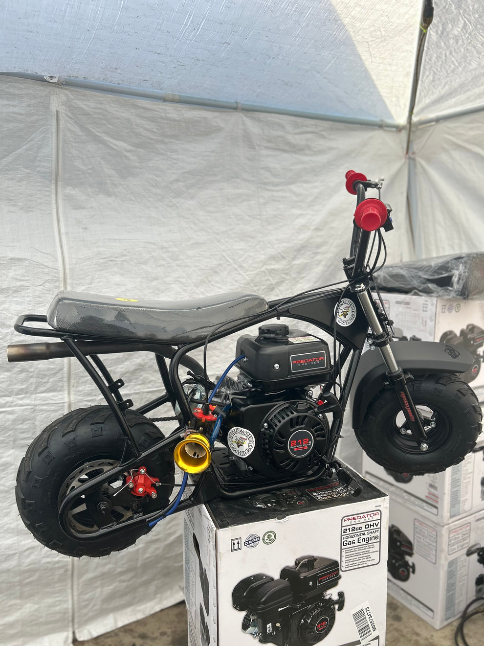 212cc MONSTER MOTO MINIBIKE (60mph) – Mini Bike Garage