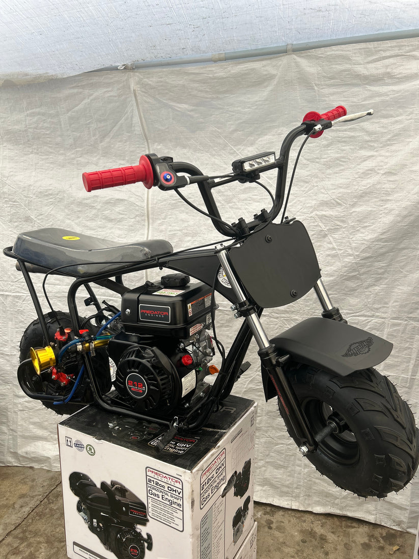 212cc MONSTER MOTO MINIBIKE (60mph) – Mini Bike Garage