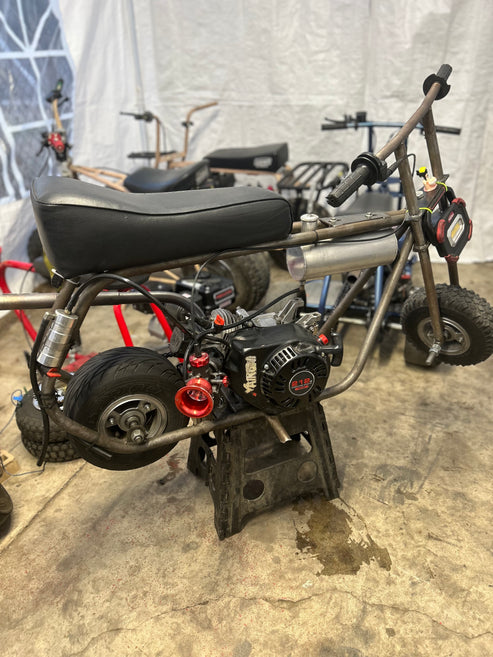Fully built minibike (75+mph) – Mini Bike Garage