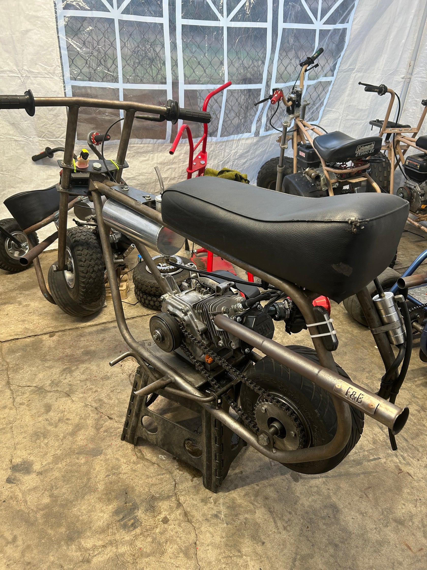 Fully built minibike (75+mph) – Mini Bike Garage