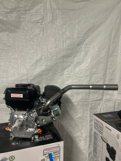 High center Exit 4 Stage Custom Minibike Exhaust – Mini Bike Garage